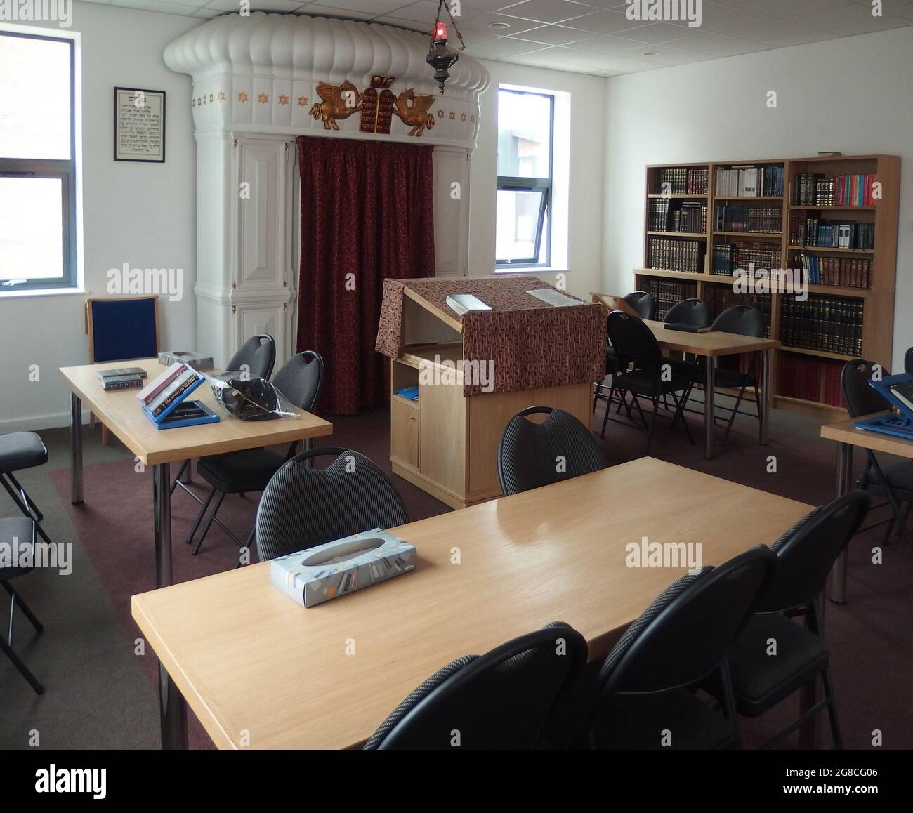 The refurbished interiors of the Central Synagogue Speedwell Road ...
