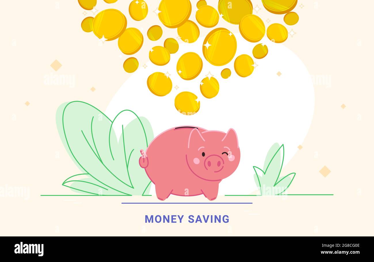 Saving box digital Stock Vector Images - Alamy