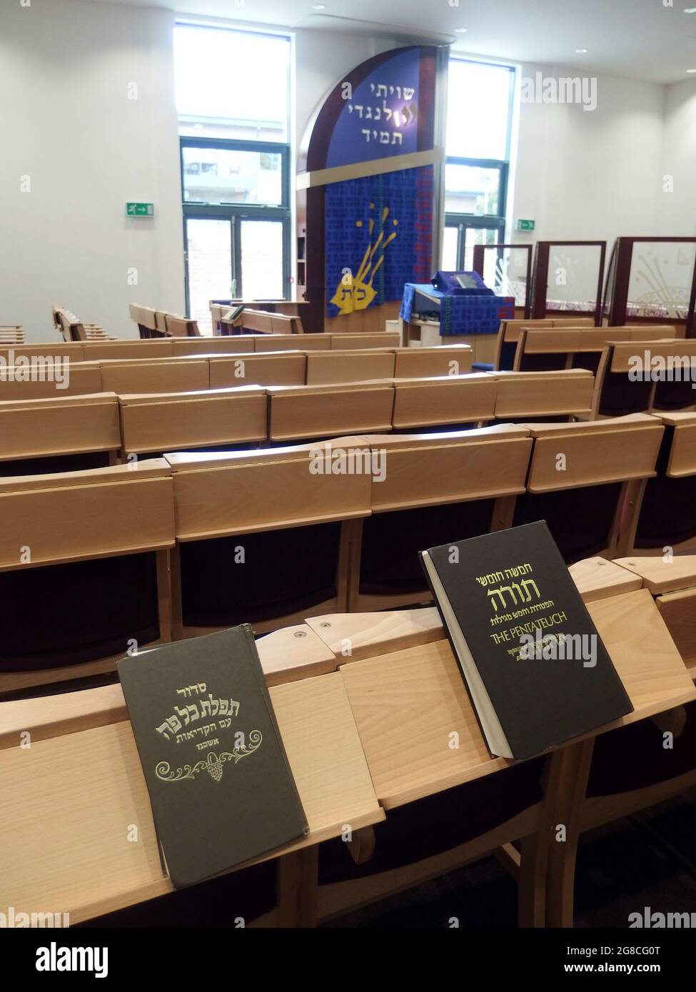 The refurbished interiors of the Central Synagogue Speedwell Road ...