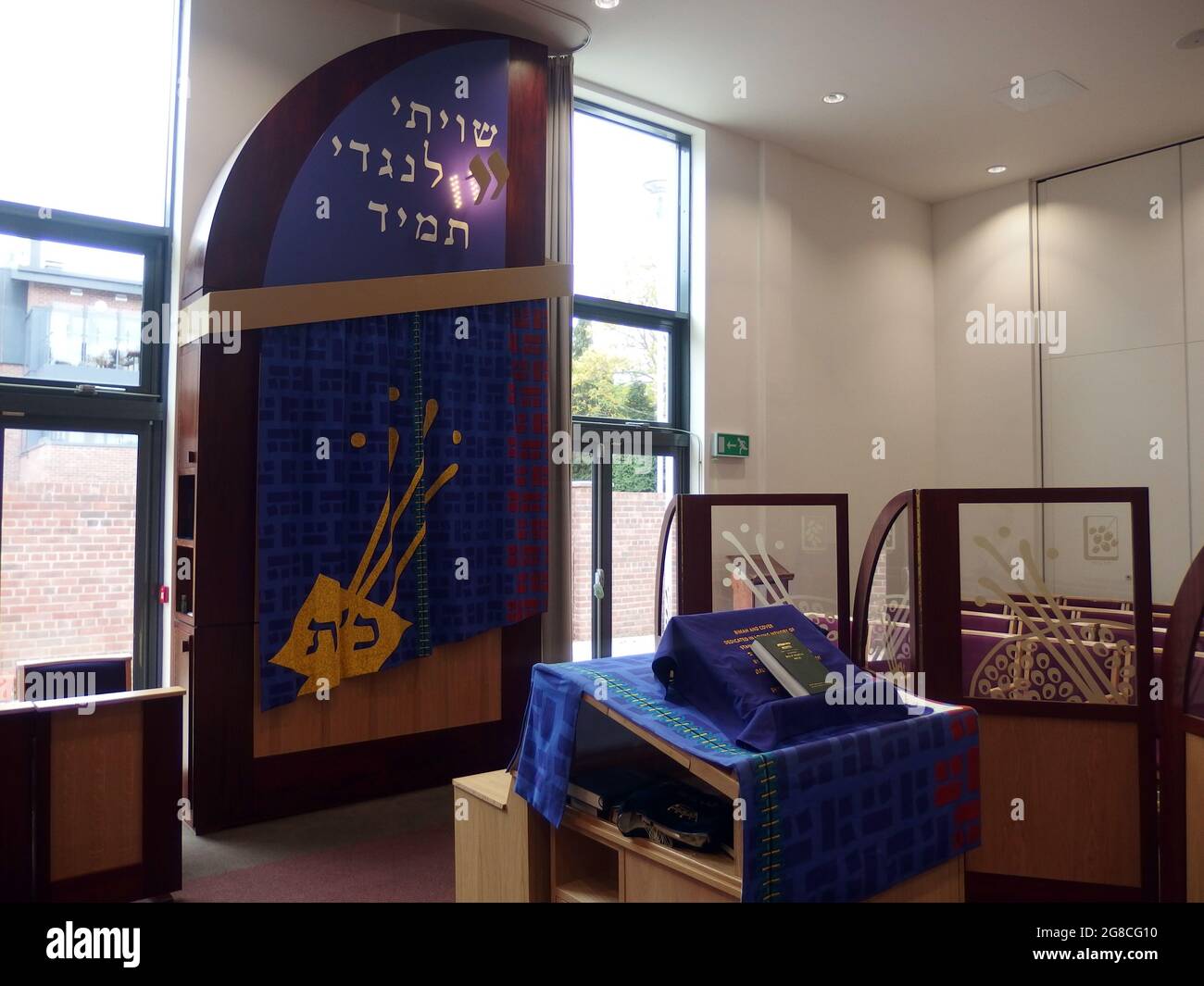 The refurbished interiors of the Central Synagogue Speedwell Road ...