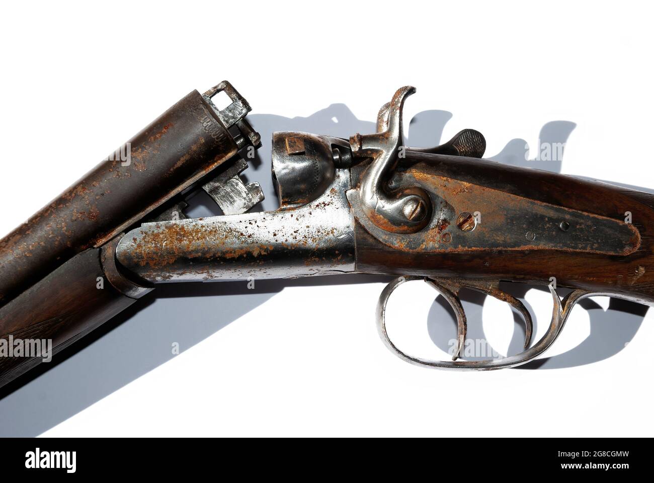 1933 Hunting Shotgun, Parallel Barrels, 16 Gauge, Long Smoothbore Gun ...