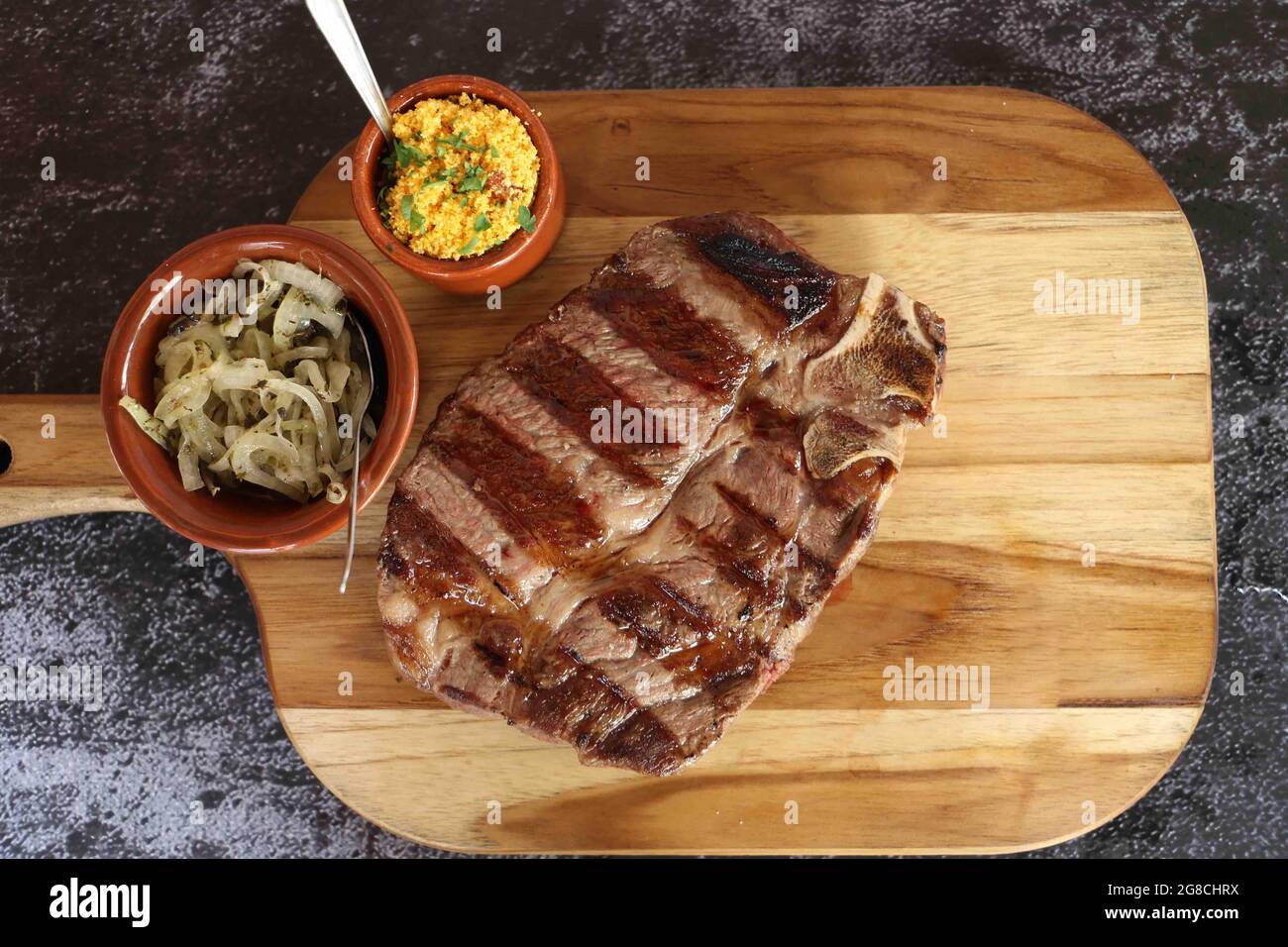 Short Rib or Rib Premium. Steak grilled in Argentine Parrilla with ...