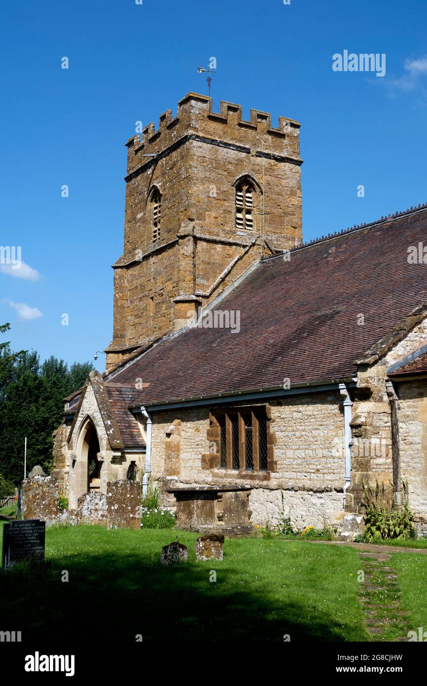 St. Peter and St Paul`s Church, Butlers Marston, Warwickshire, England ...