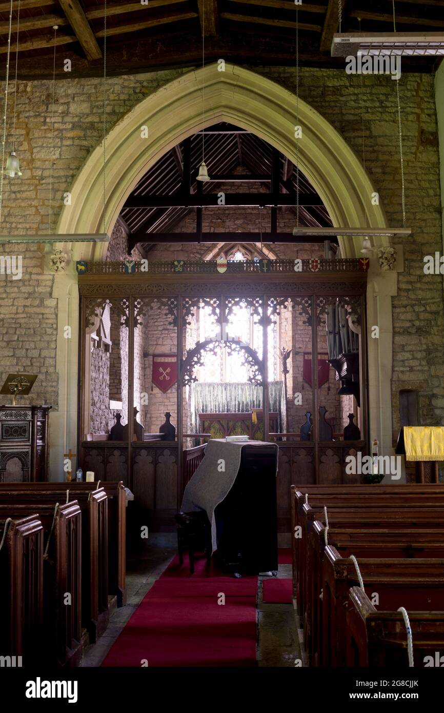 St. Peter and St Paul`s Church, Butlers Marston, Warwickshire, England ...