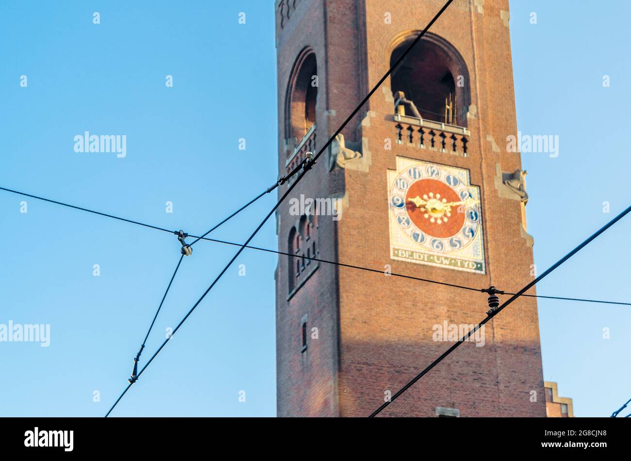 AMSTERDAM, THE NETHERLANDS - NOVEMBER 17, 2018: Beurs van Berlage ...