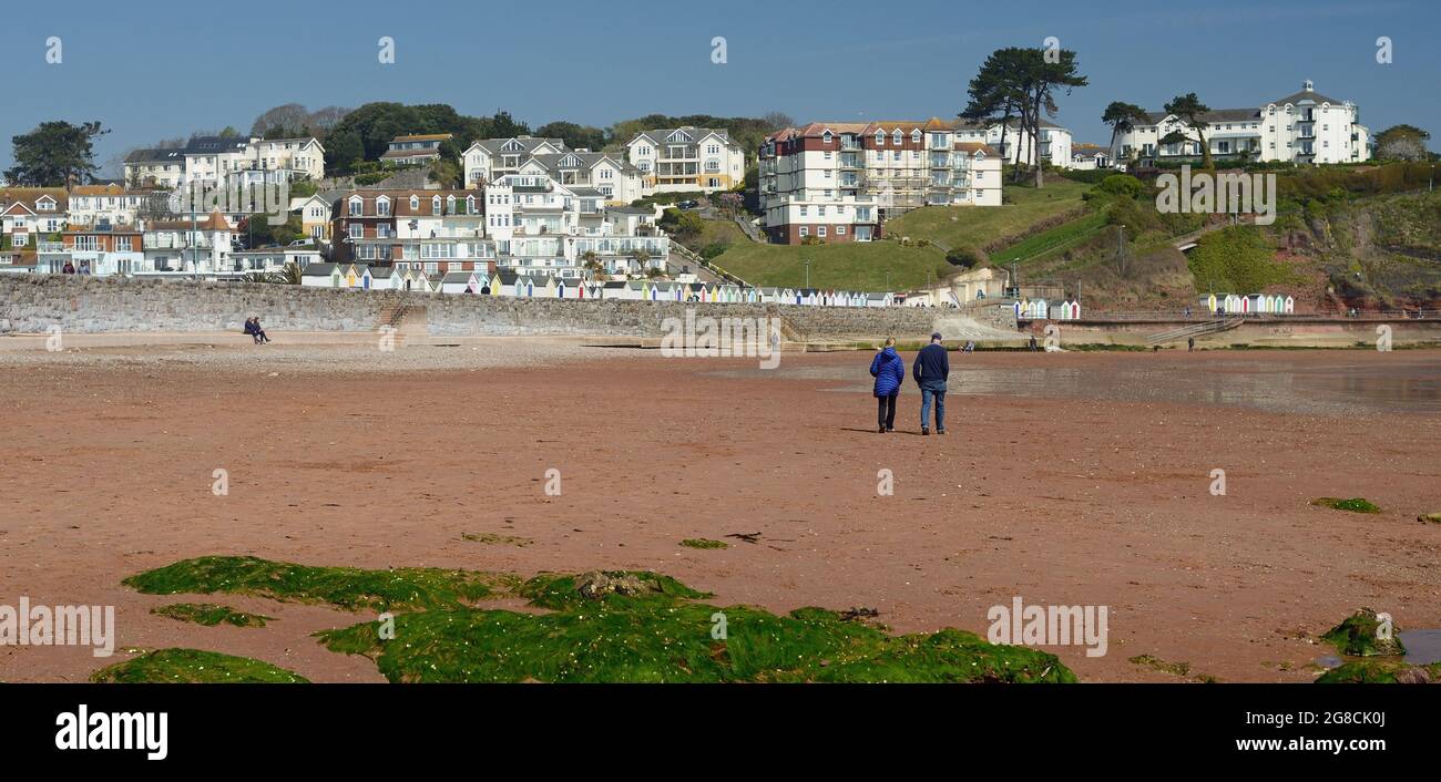 English riviera beach hi-res stock photography and images - Alamy