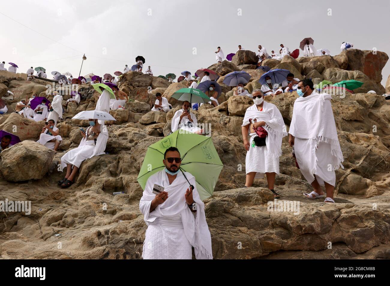 Muslim pilgrims mount arafat hi-res stock photography and images - Alamy