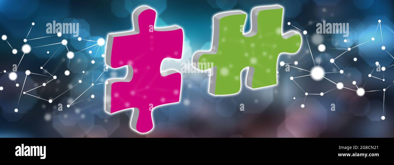 Illustration of an unity concept Stock Photo - Alamy