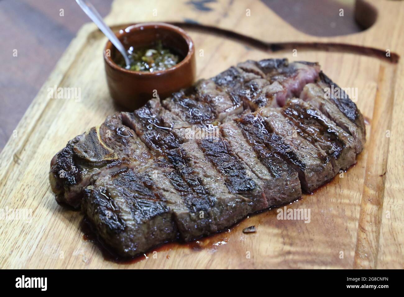 Short Rib or Rib Premium. Steak grilled in Argentine Parrilla with ...
