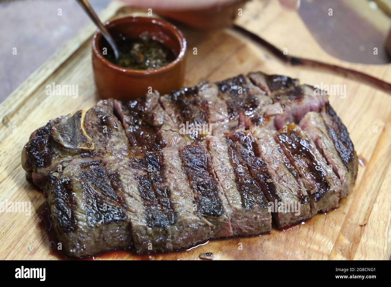 Short Rib or Rib Premium. Steak grilled in Argentine Parrilla with ...