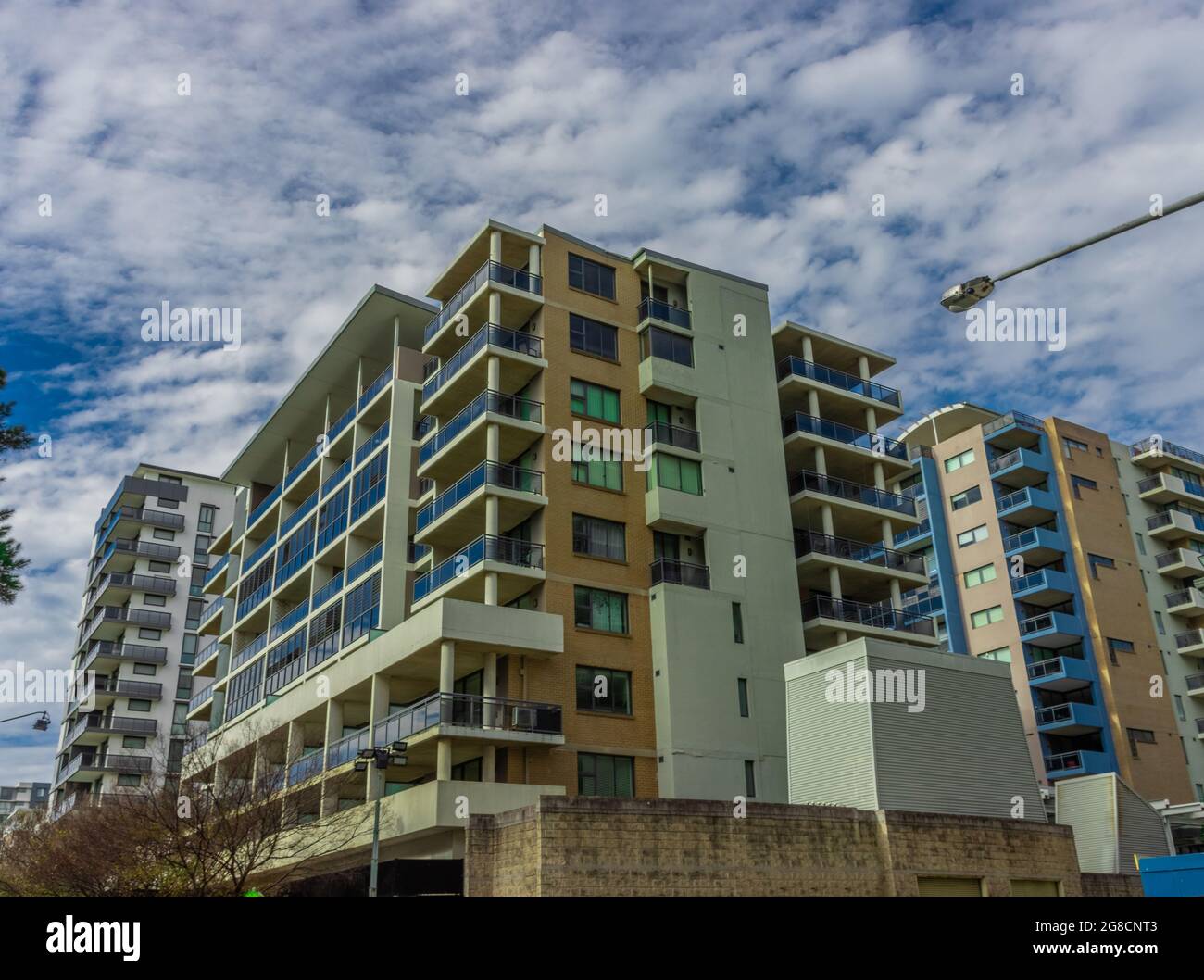 Apartment building in inner Sydney suburb NSW Australia Stock Photo - Alamy
