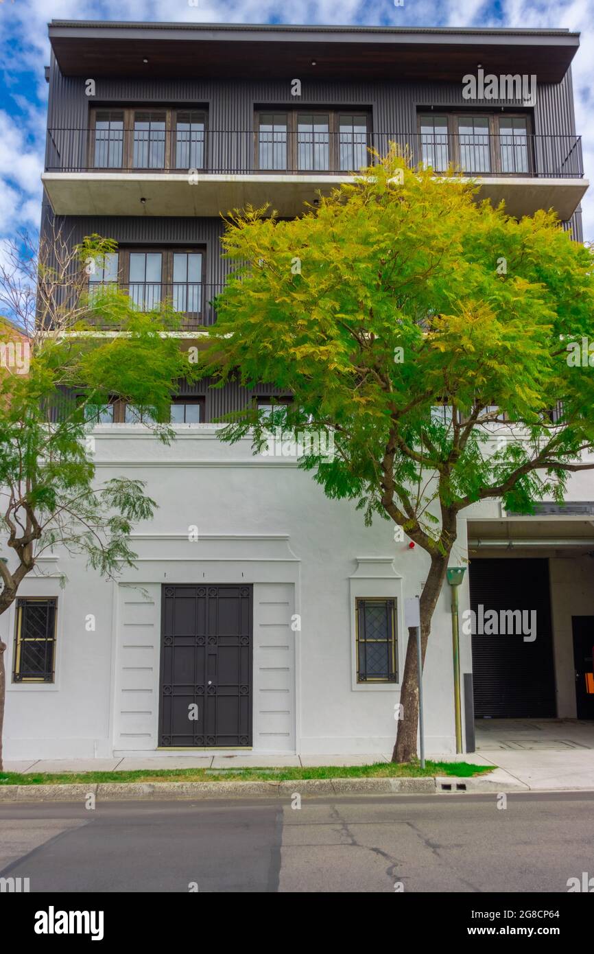 Apartment building in inner Sydney suburb NSW Australia Stock Photo - Alamy