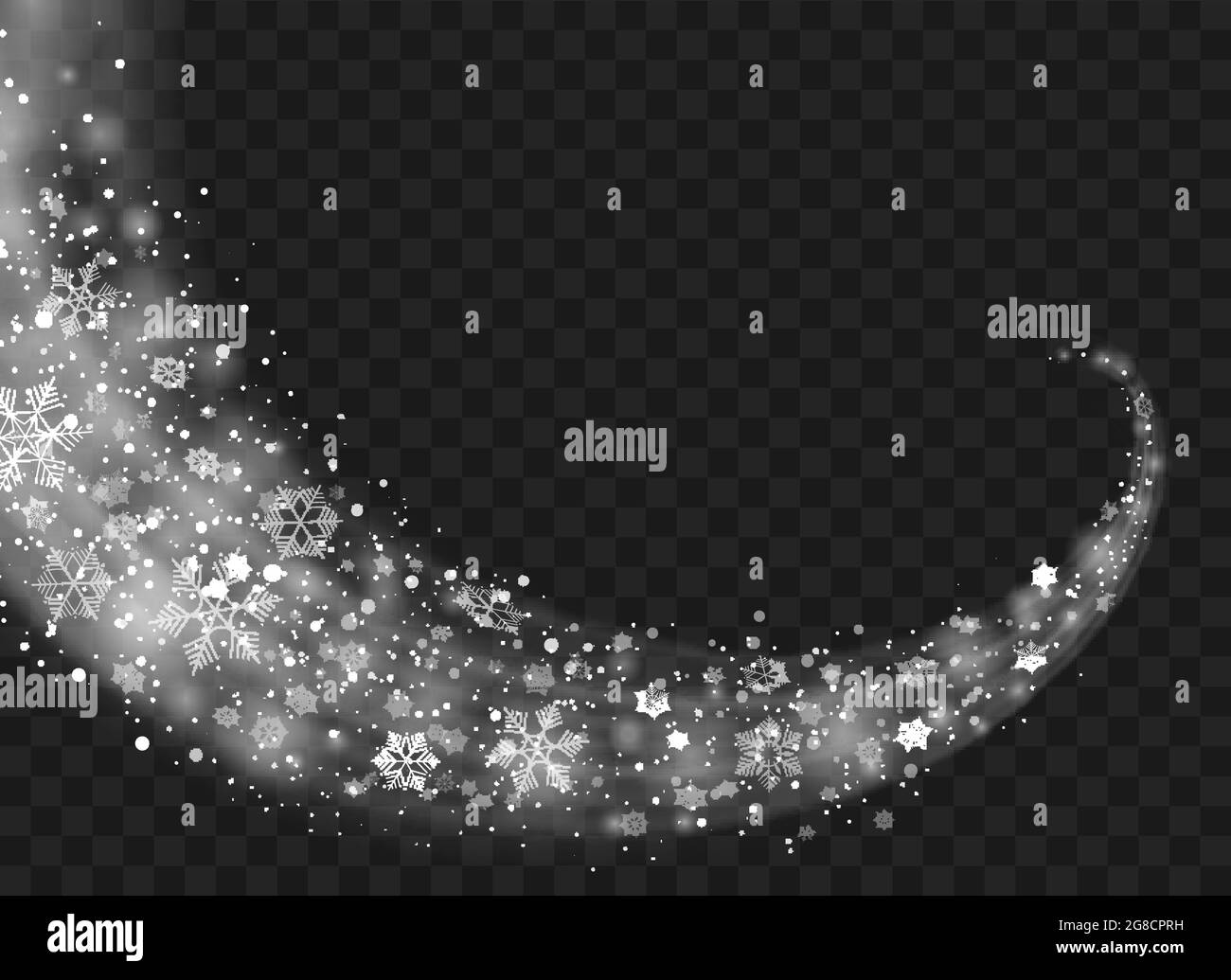 Winter whirlwind, blizzard vortex effect Stock Vector Image & Art - Alamy