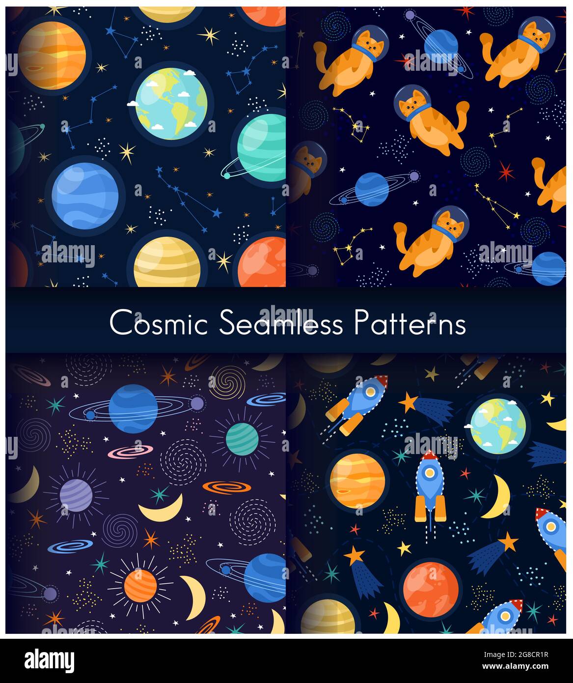 Solar System Star Patterns