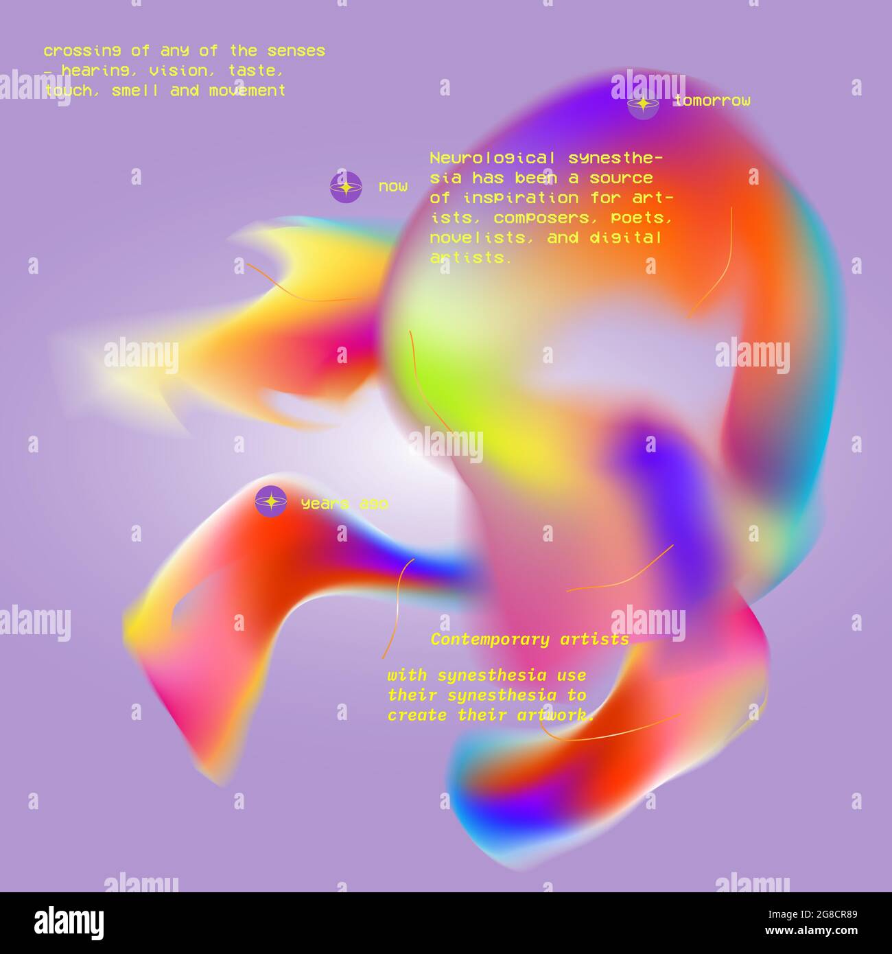 Abstract Gradient Fluid Poster Template for Social Media. Vector ...