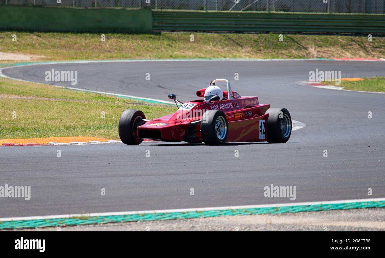 Vallelunga June 12 2021, Fx series racing. Classic old fashioned Fiat ...