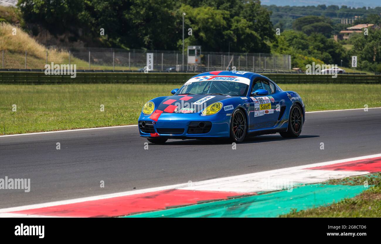 Vallelunga June 12 2021, Fx series racing. Porsche GT supercar racing ...