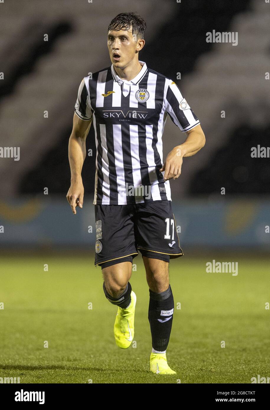File photo dated 16-09-2020 of St Mirren's Jamie McGrath. Issue date ...