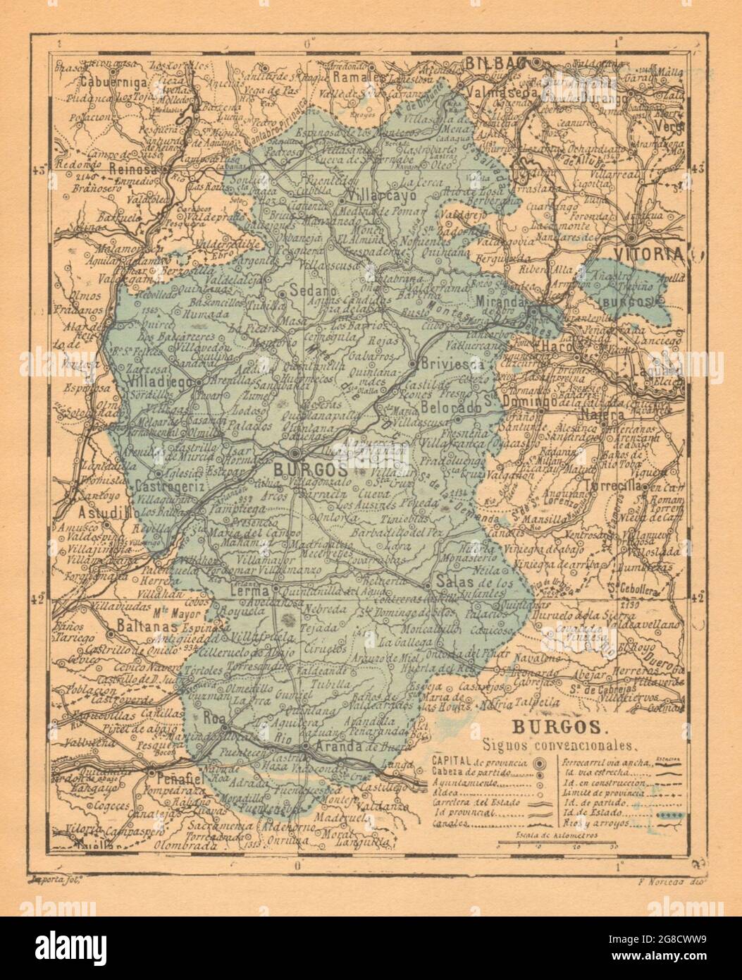 Mapa de burgos hi-res stock photography and images - Alamy