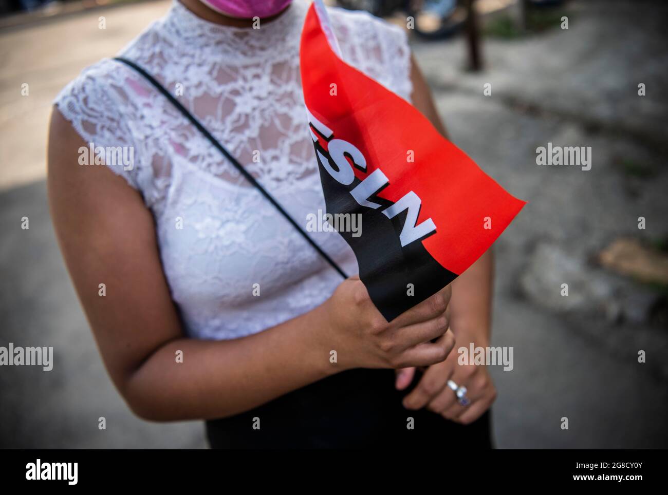 Fsln flag hi-res stock photography and images - Alamy
