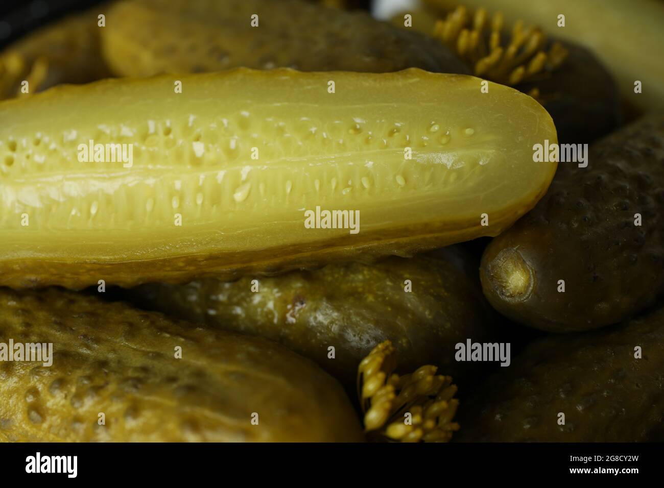 Green pickles hi-res stock photography and images - Alamy