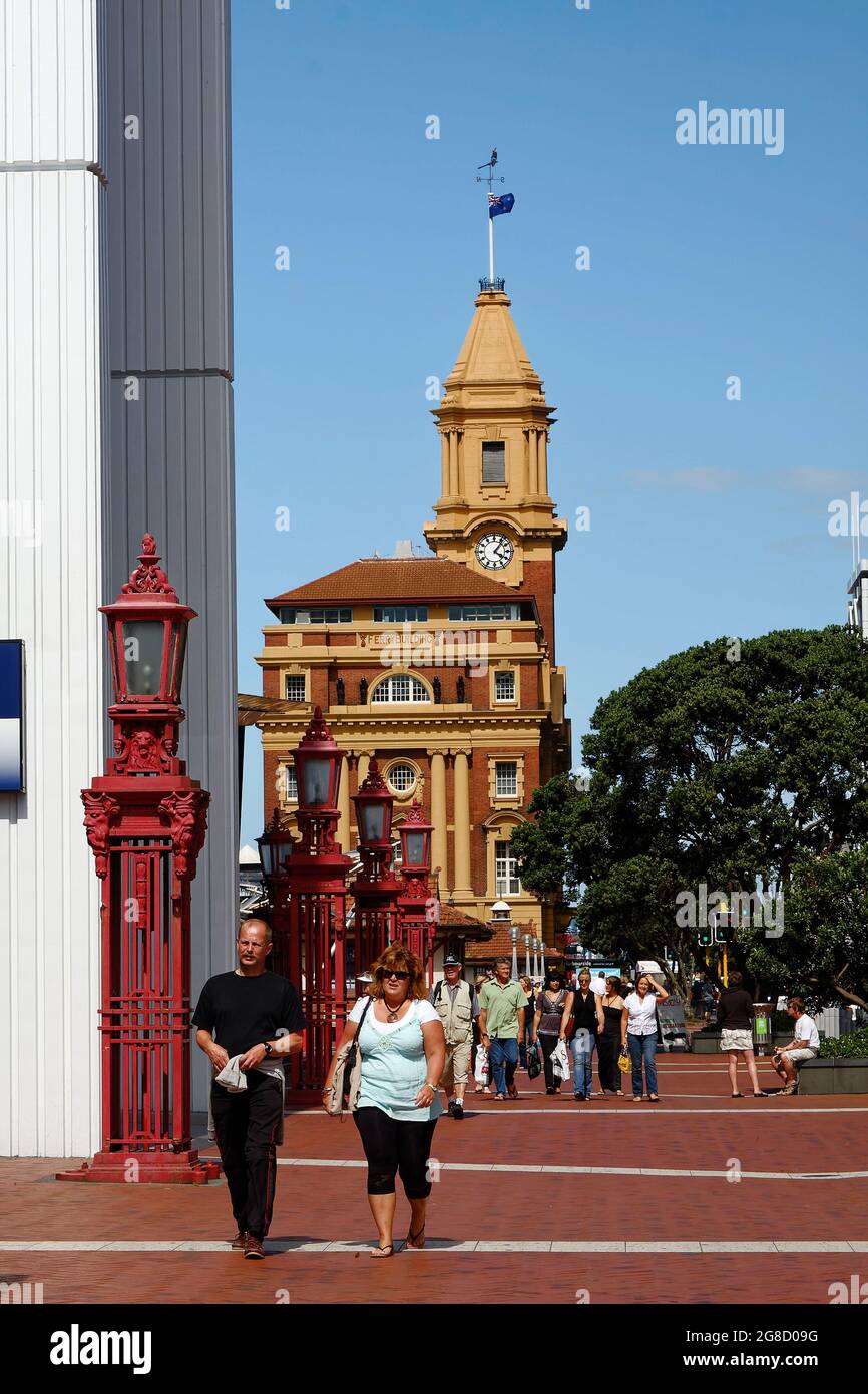 Ferry Building, terminal, Edwardian, 1912, clock, steeple, downtown ...