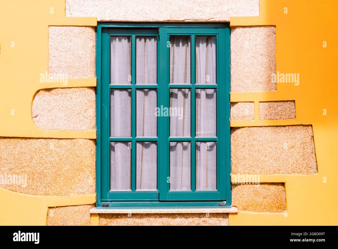 Beautiful traditional window of a small Spanish village Stock Photo - Alamy
