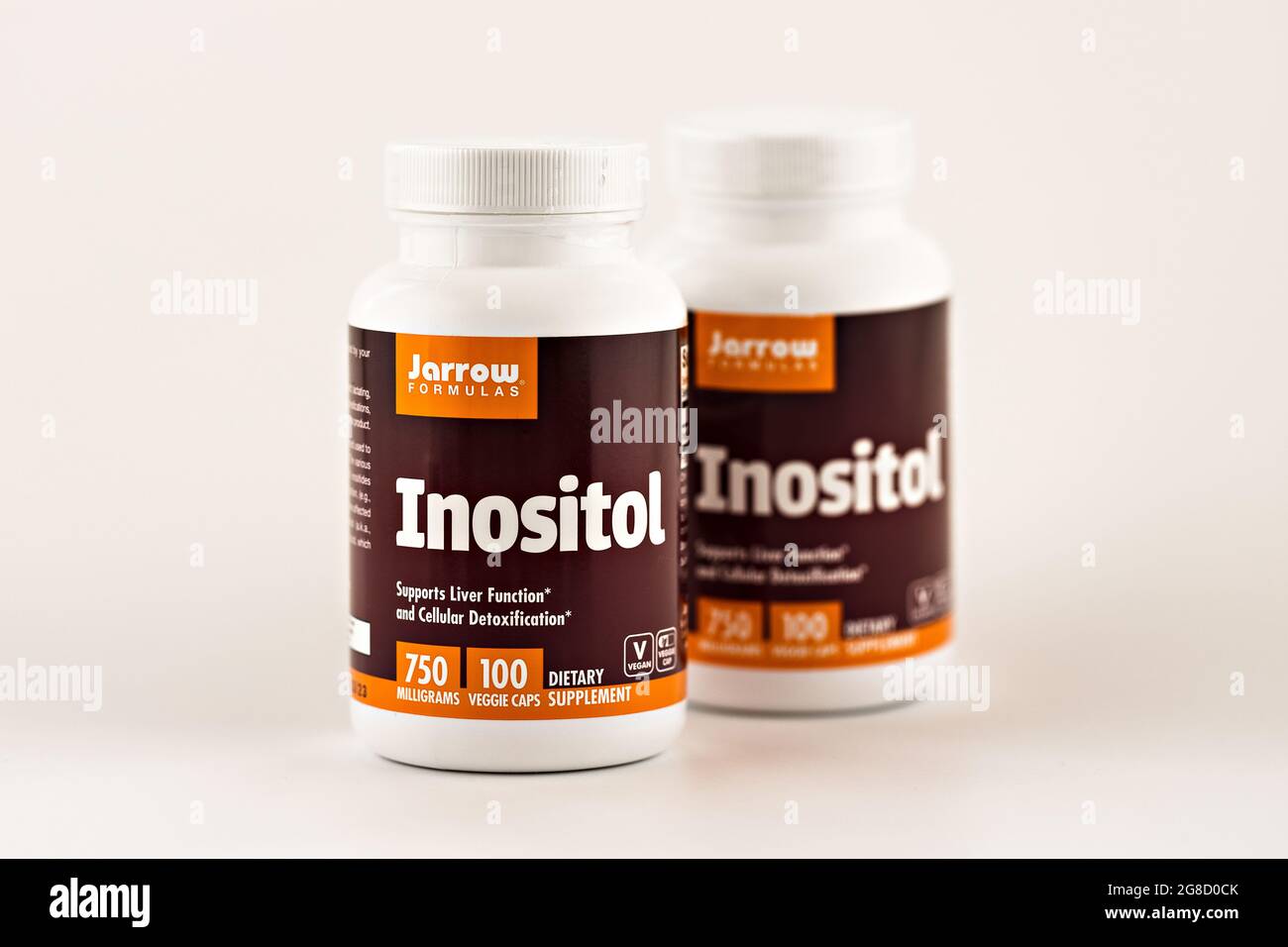 inositol capsules in the jar. dietary supplement editorial photo Stock ...