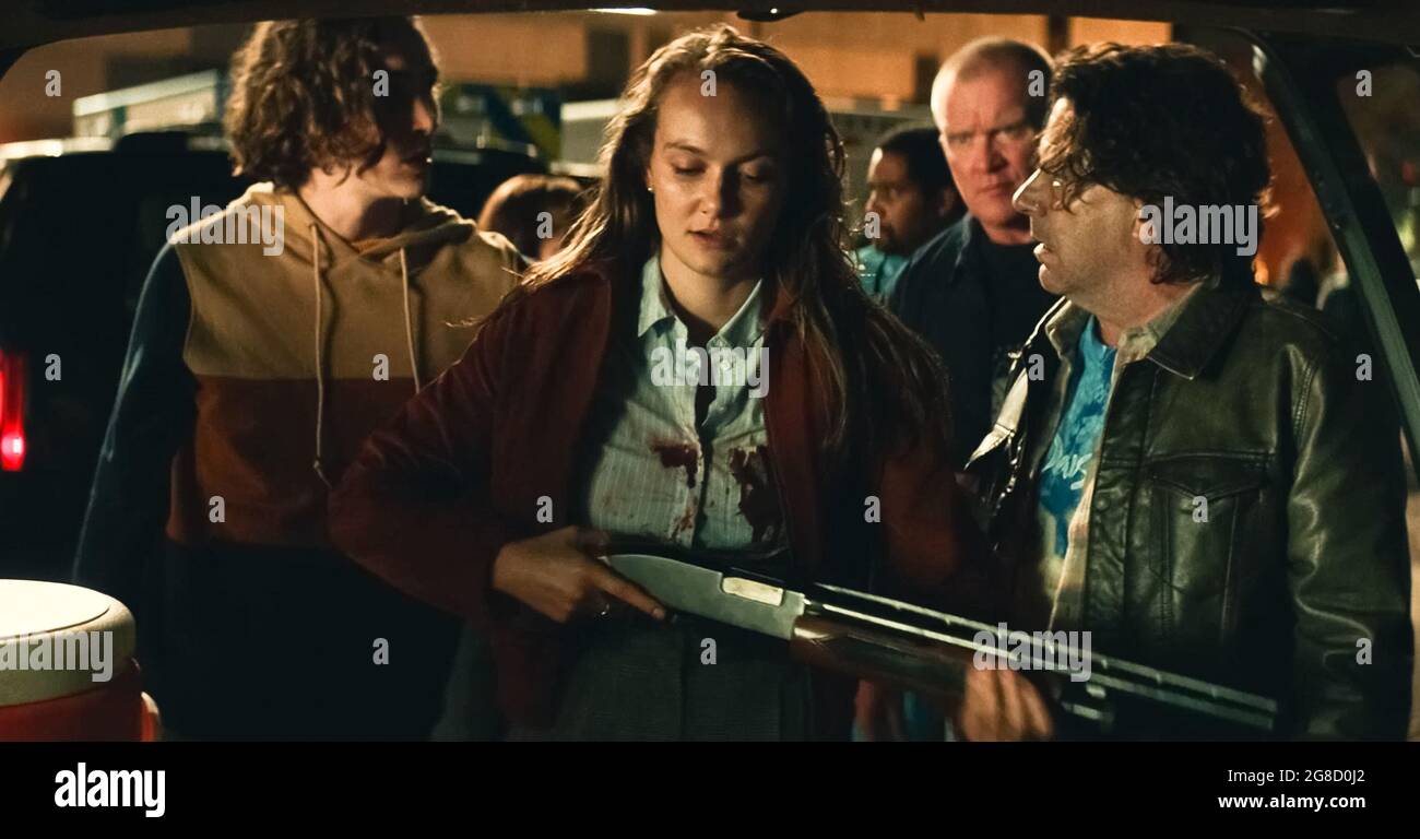USA. Andi Matichak and Dylan Arnold in a scene from the (C)Universal ...