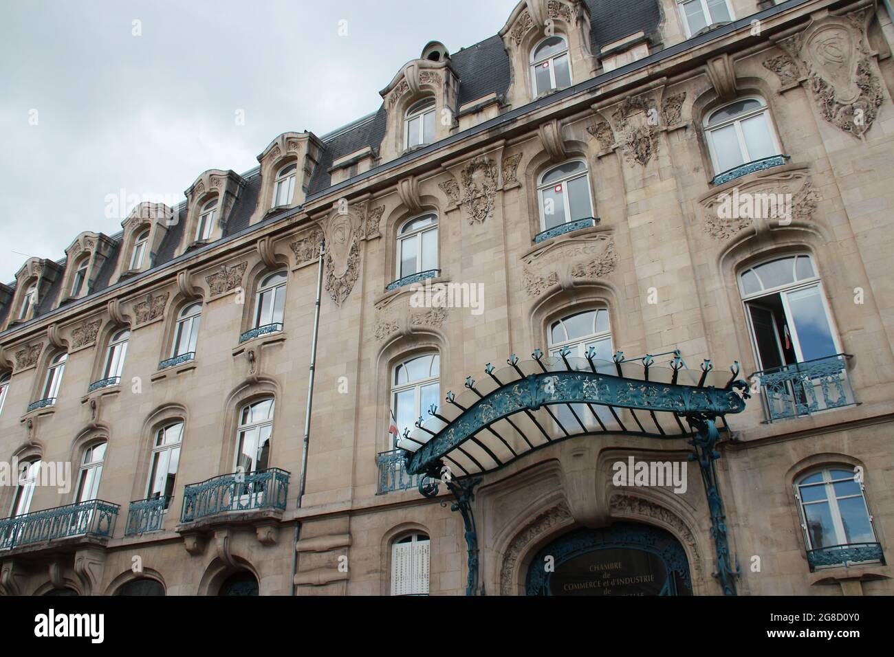 art nouveau building (CCI) in nancy in lorraine (france Stock Photo - Alamy
