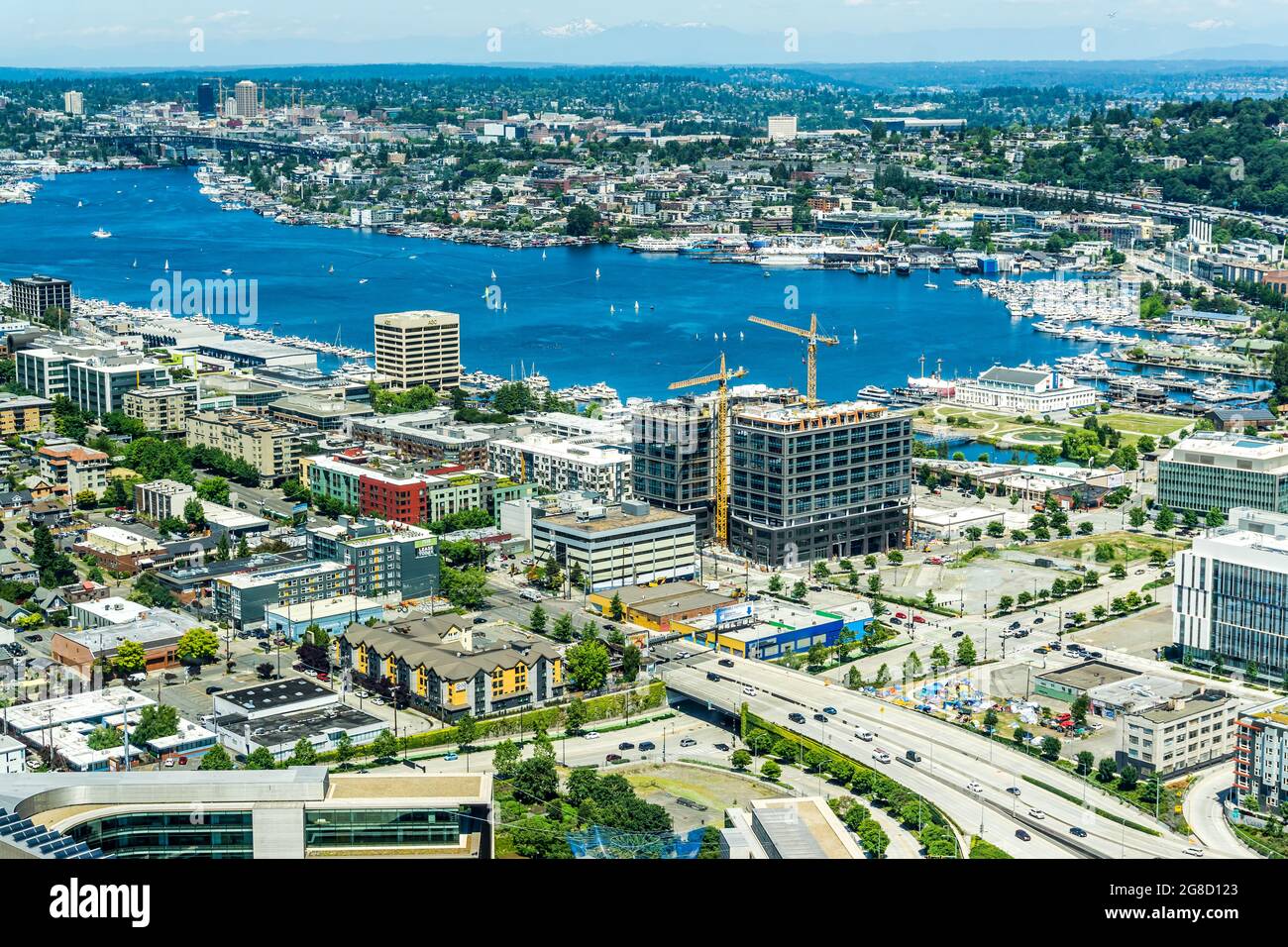 Scenic Lake Union in Seattle, Washington Stock Photo - Alamy