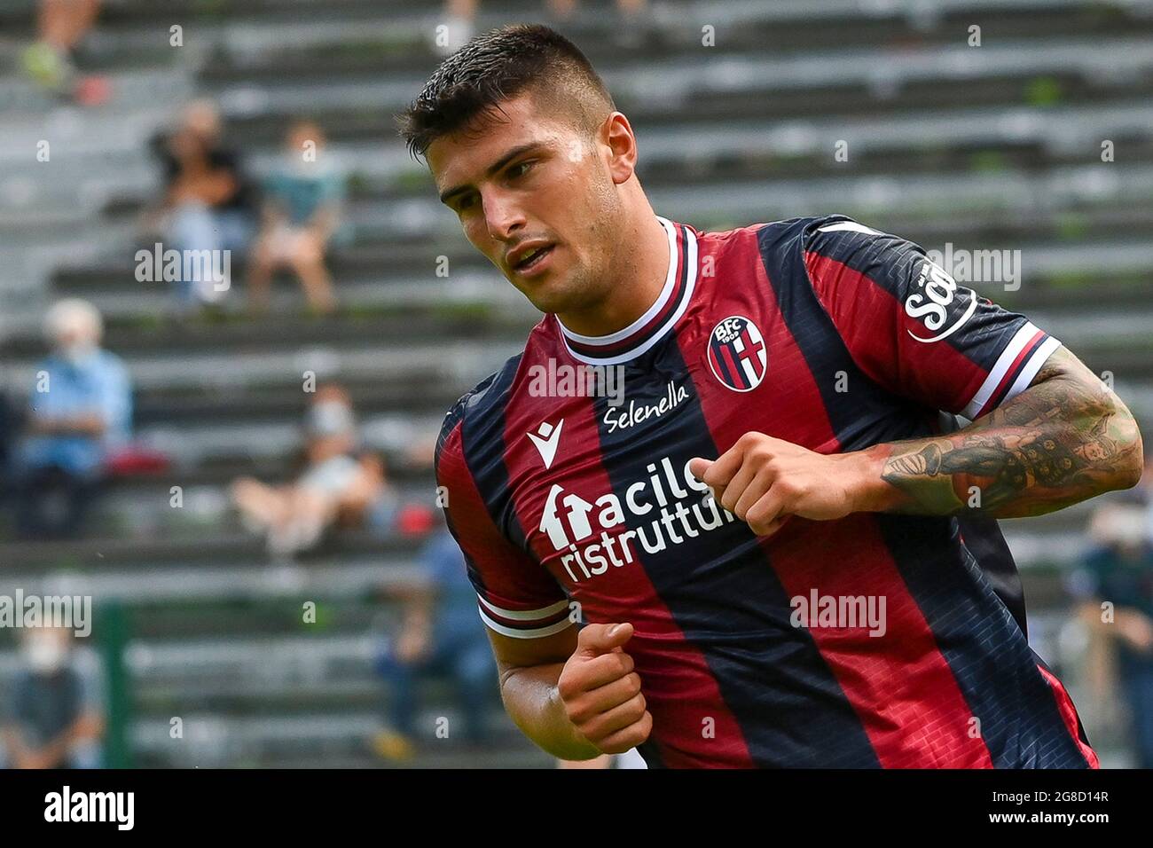 Kevin Bonifazi (Bologna) during the Italian Friendly Match match ...