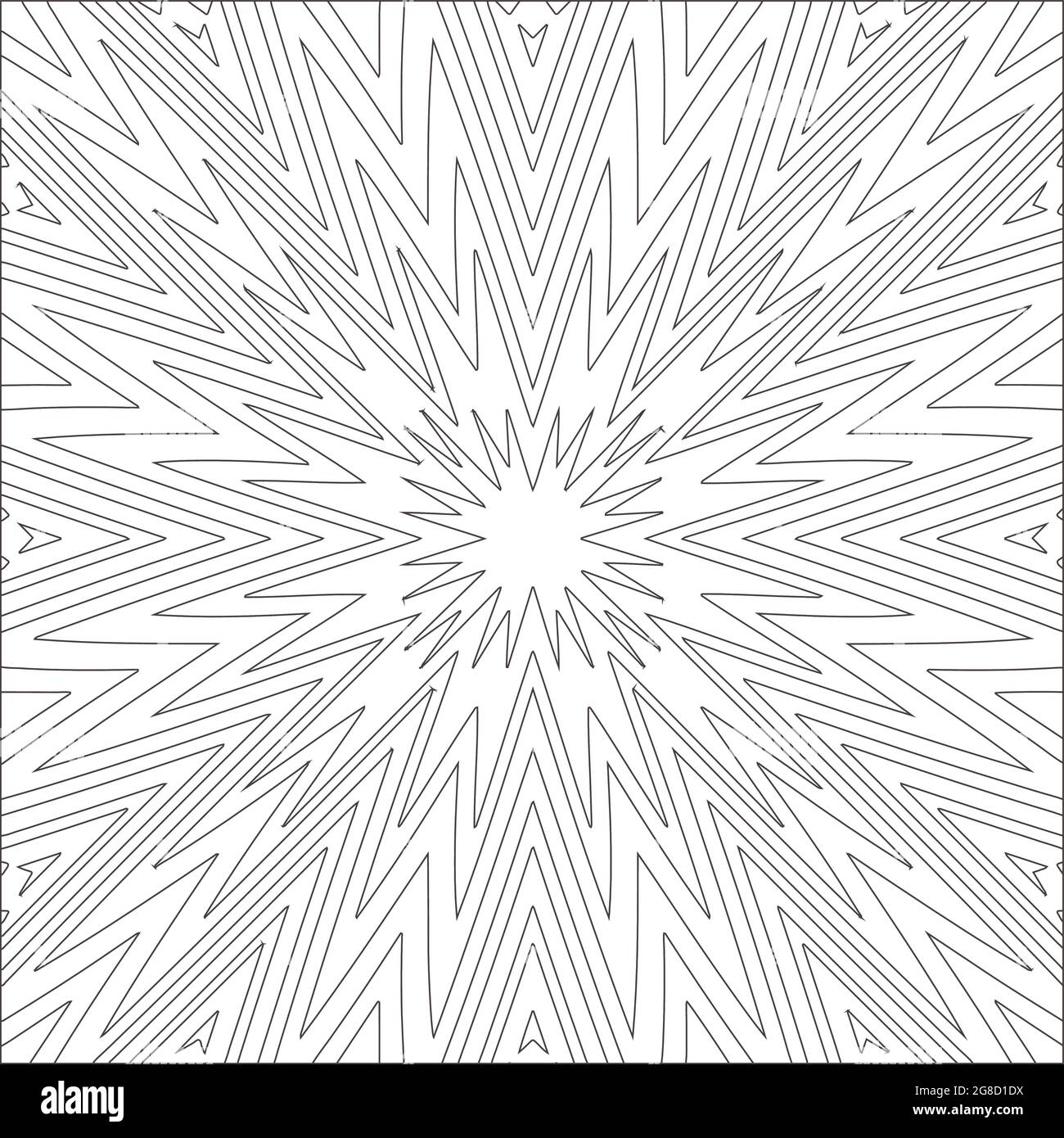 Vector geometric pattern. Black and white pattern Stock Vector Image ...