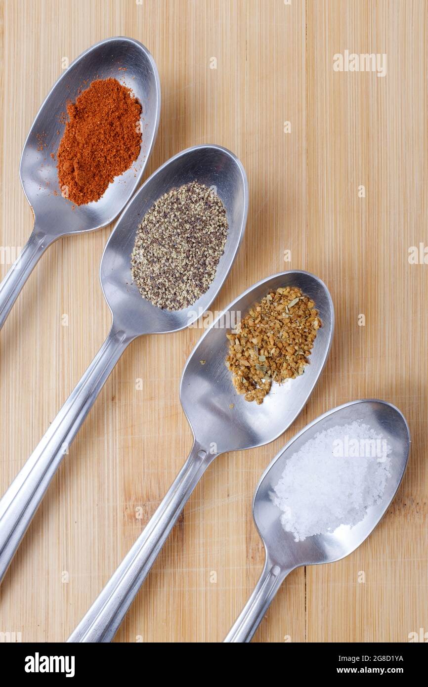 Salty spices hi-res stock photography and images - Alamy