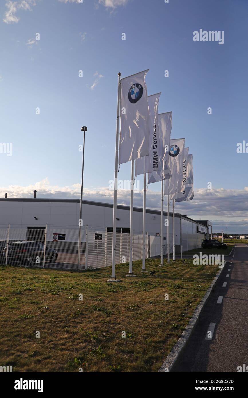 Bmw flags hi-res stock photography and images - Alamy
