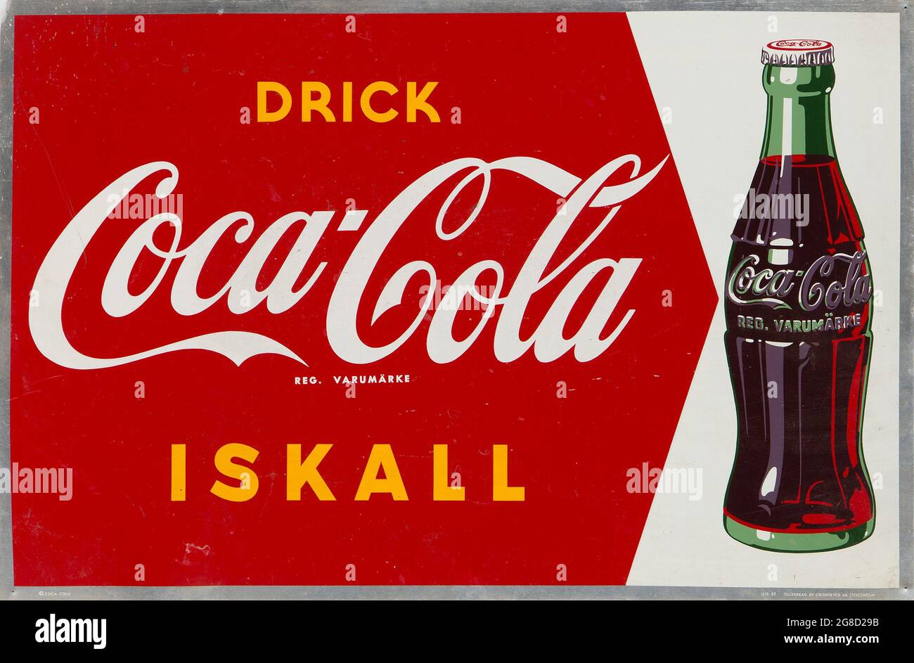 Vintage Cola Sign High Resolution Stock Photography and Images - Alamy