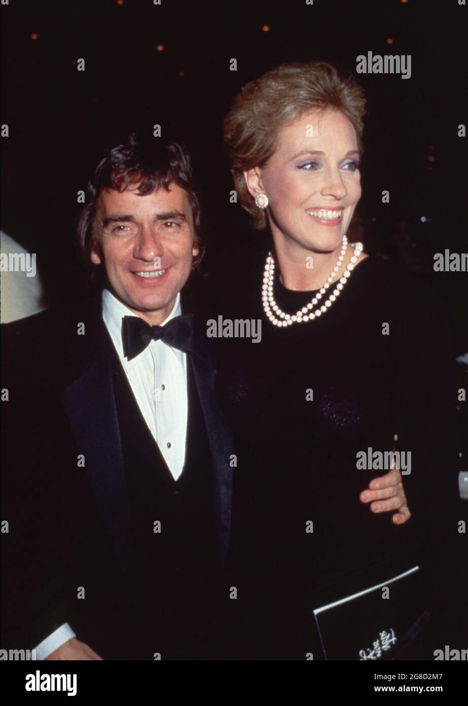 Dudley Moore and Julie Andrews Circa 1980's Credit: Ralph Dominguez ...