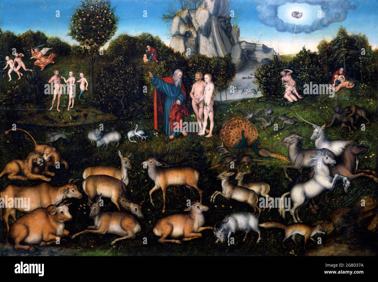 Lucas cranach elder adam eve hi-res stock photography and images - Alamy