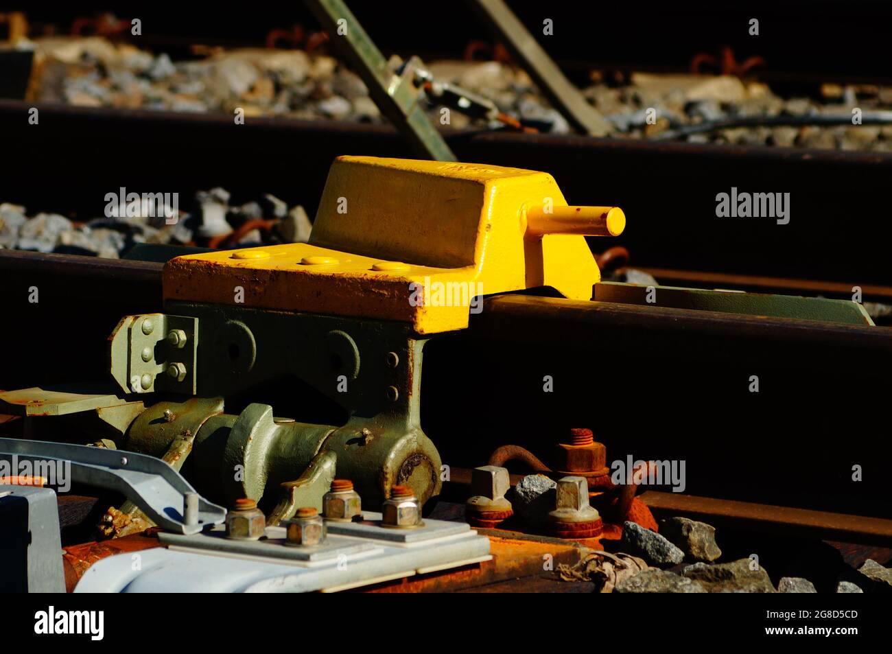 Rail derail hi-res stock photography and images - Alamy