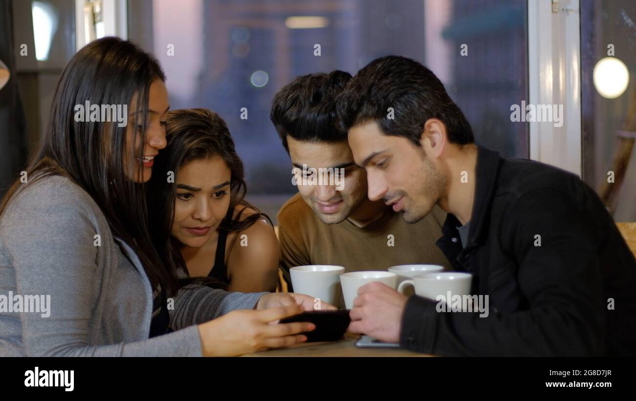 Indian friends having discussion hi-res stock photography and images ...