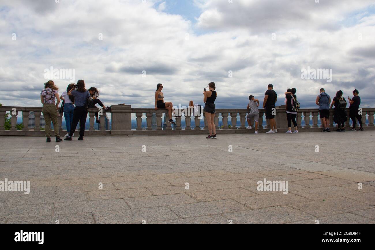 Mount royal park observatory hi-res stock photography and images - Alamy
