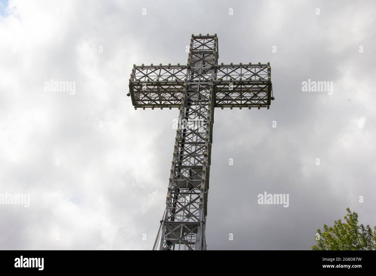 Mount Royal Cross Stock Photo - Alamy