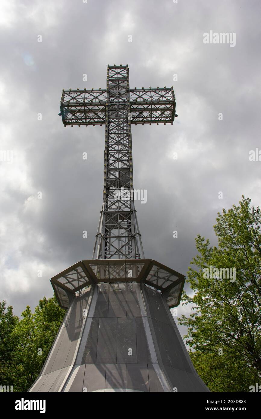 Mount Royal Cross Stock Photo - Alamy
