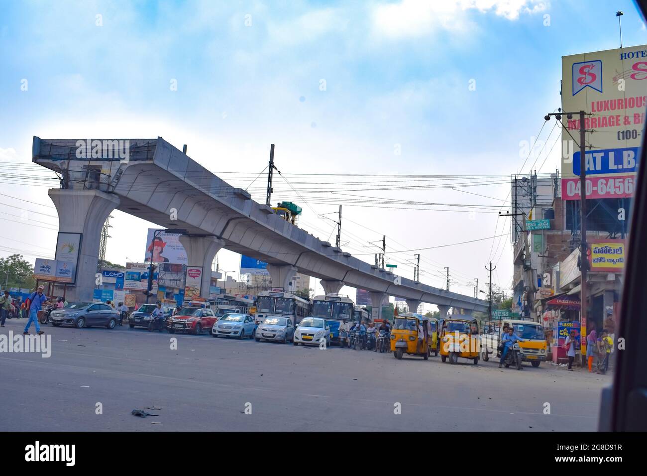The Hyderabad Metro Rail Project is the India's Largest Metro Project ...