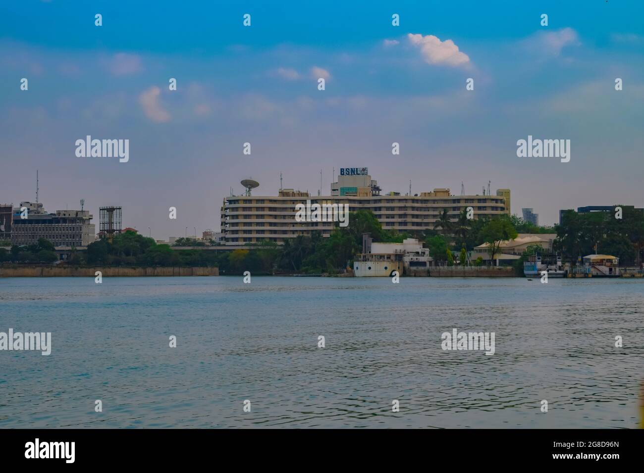 River view in the City, Hyderabad, india. Asia Stock Photo - Alamy
