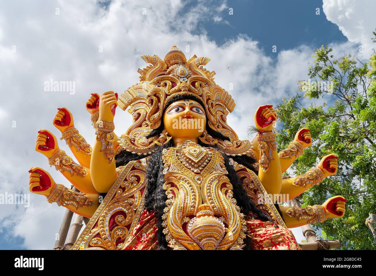 Howrah, West Bengal, India- 8th October 2019 : Vijayadashami, Goddess ...