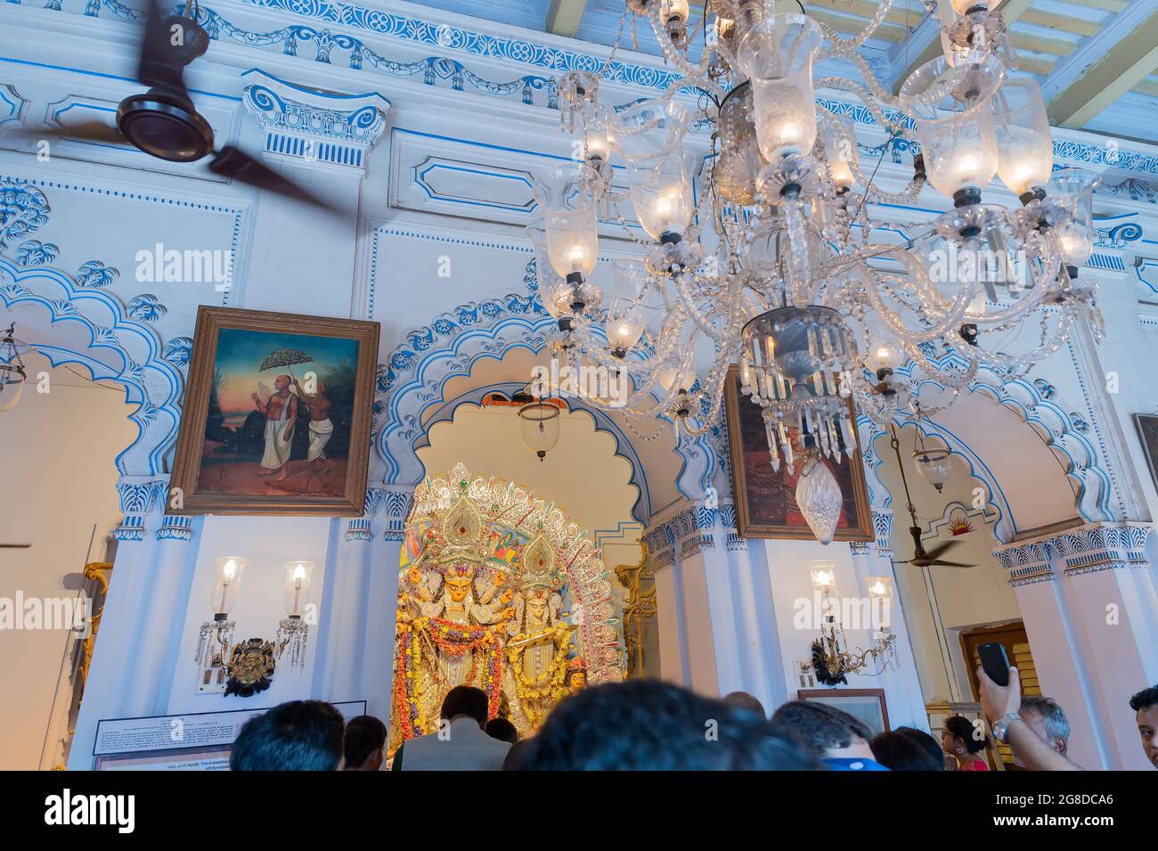Rajbari puja hi-res stock photography and images - Alamy