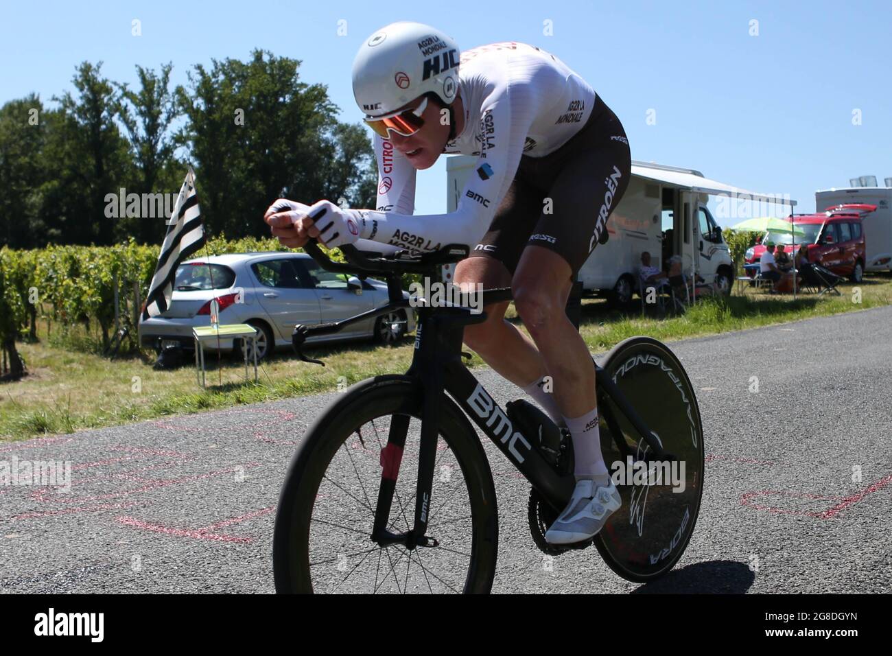 DORIAN GODON of AG2R CITROEN TEAM during the Tour de France 2021 ...