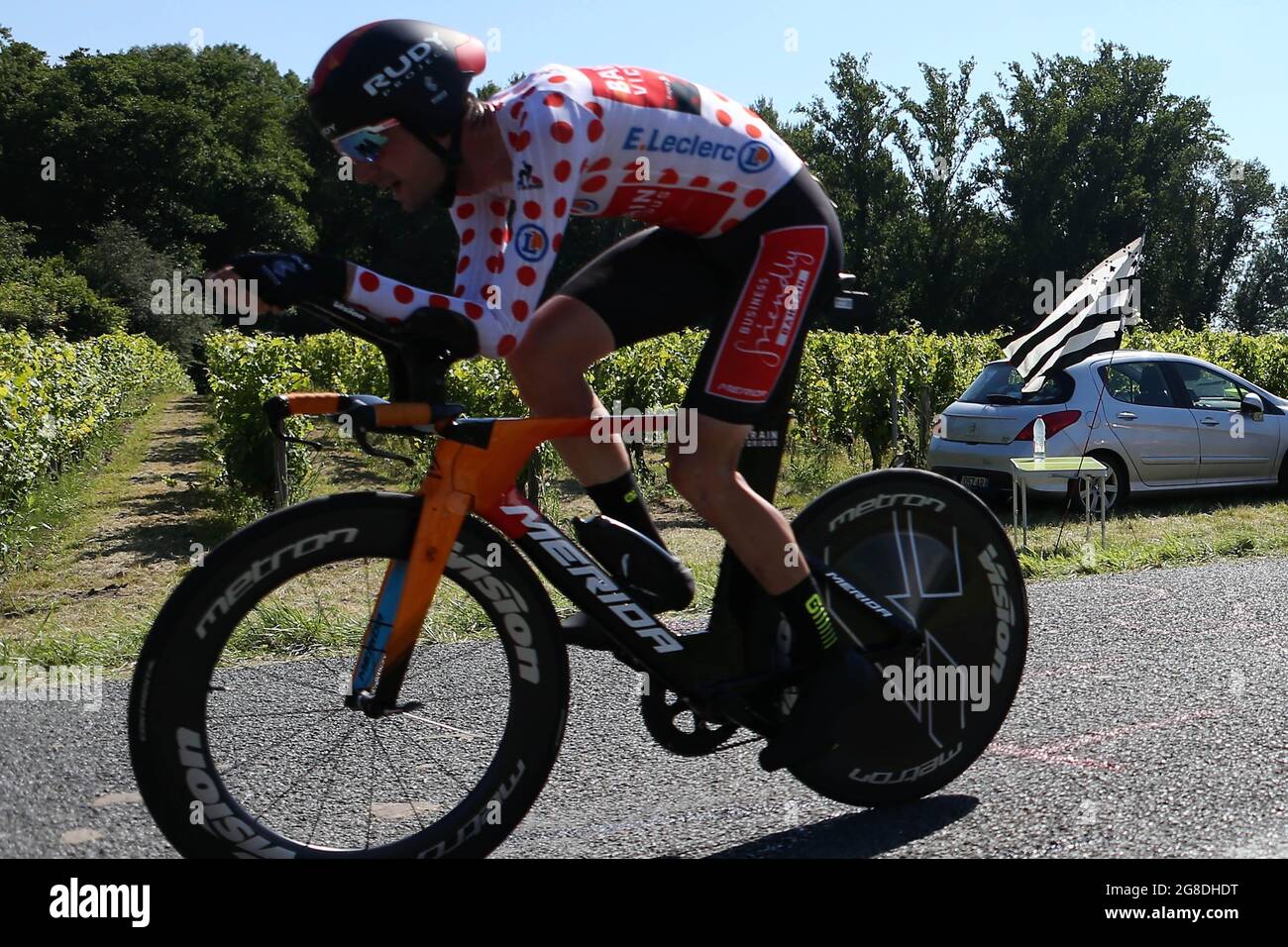 WOUTER POELS of BAHRAIN VICTORIOUS during the Tour de France 2021 ...