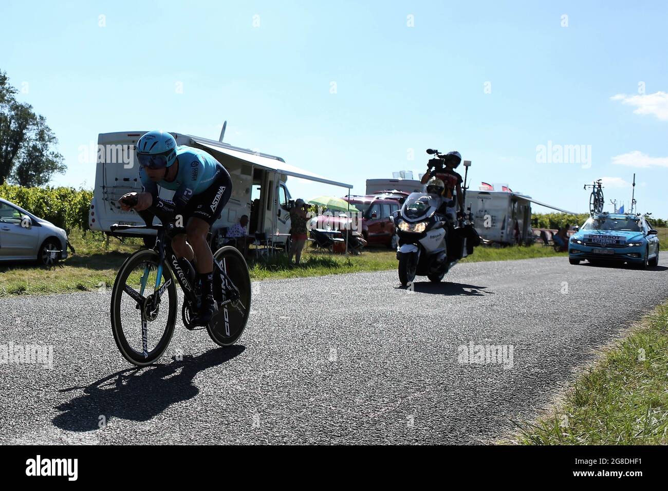 ALEXEY LUTSENKO of Astana Premier Tech during the Tour de France 2021 ...
